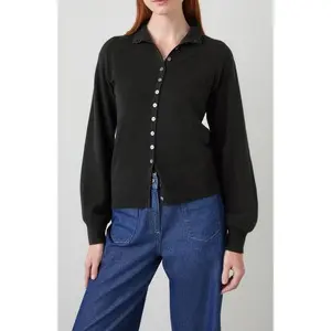 LK BENNETT Alice Merino Wool Blend Cardigan