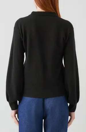 LK BENNETT Alice Merino Wool Blend Cardigan