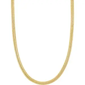 Bony Levy 14k Gold Herringbone Chain Necklace - 14k Yellow Gold
