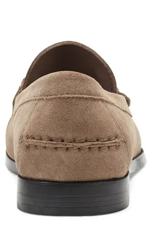 Rockport Classic Leather Loafers With Bit Detail - Taupe