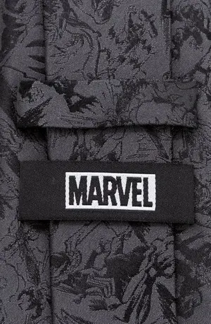 CUFFLINKS, INC. Venom Printed Neck Tie - Gray