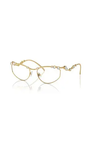 SWAROVSKI 55mm Irregular Optical Glasses - Gold