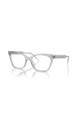 Giorgio Armani 54mm Cat Eye Optical Glasses - Grey