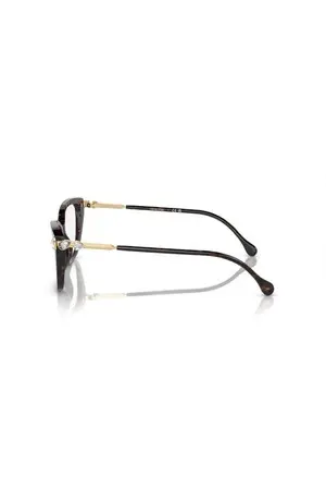 SWAROVSKI Cat Eye Optical Glasses - Tortoise