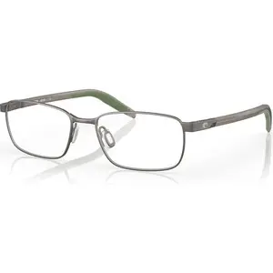 COSTA 53mm Rectangle Eyeglasses - Silver