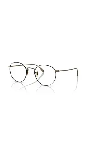 Oliver Spencer 47mm Phantos Optical Glasses - Dark Gold