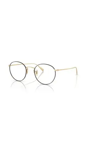 Oliver Spencer 47mm Phantos Optical Glasses - Gold