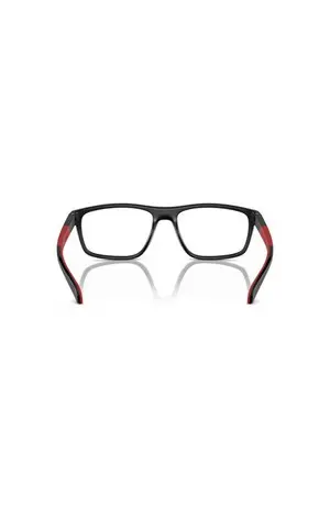 ARNETTE Rectangle Full Rim Eyeglasses - Black
