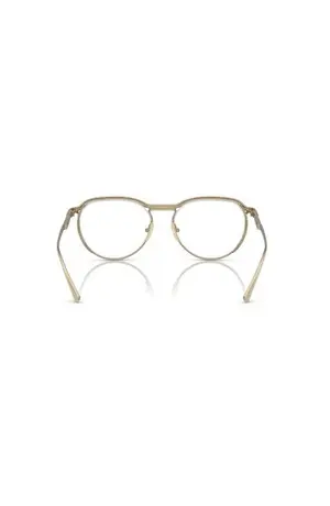 FERRARI Oval Optical Eyeglasses In Titanium