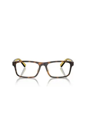 Polo Ralph Lauren 54mm Rectangle Optical Glasses - Tortoise
