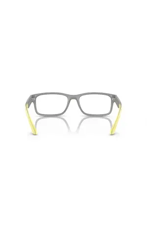 Armani Exchange Ax3106 Rectangle Full Rim Eyeglasses - Grey