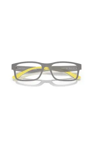 Armani Exchange Ax3106 Rectangle Full Rim Eyeglasses - Grey