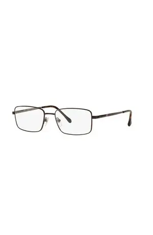 SFEROFLEX Sferoflex Rectangle Full Rim Eyeglasses Black