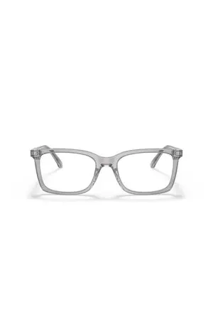 Brooks Brothers 55mm Square Optical Glasses - Grey
