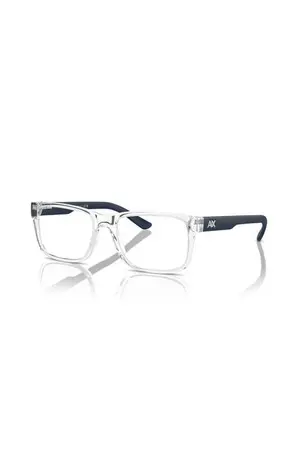 Armani Exchange 53mm Square Optical Glasses - Transparent