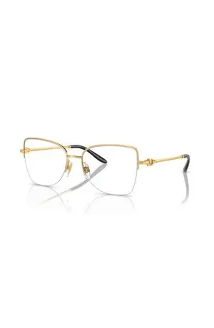 Ralph Lauren 54mm Butterfly Optical Glasses - Gold