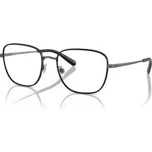 Brooks Brothers 54mm Square Optical Glasses - Grey