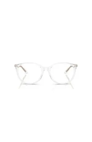 Armani Exchange 54mm Cat Eye Optical Glasses - Transparent
