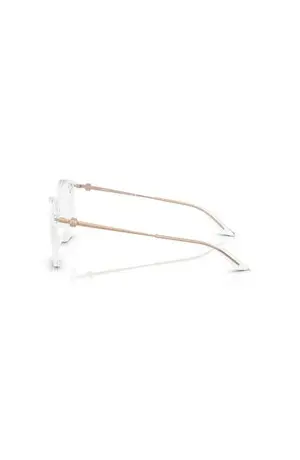 Armani Exchange 54mm Cat Eye Optical Glasses - Transparent