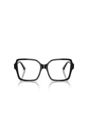 JIMMY CHOO 54mm Square Optical Glasses - Black