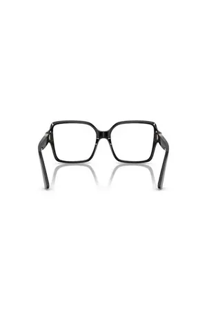 JIMMY CHOO 54mm Square Optical Glasses - Black