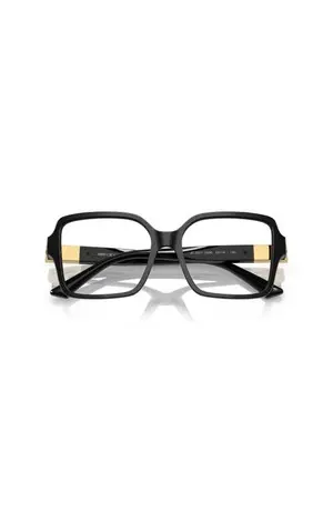 JIMMY CHOO 54mm Square Optical Glasses - Black