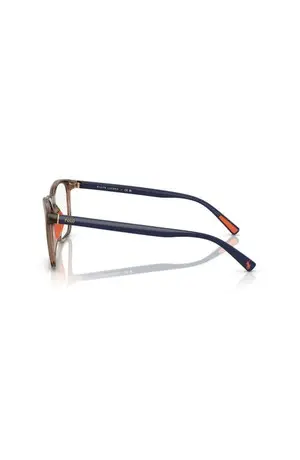 Polo Ralph Lauren 52mm Rectangle Optical Glasses - Tortoise