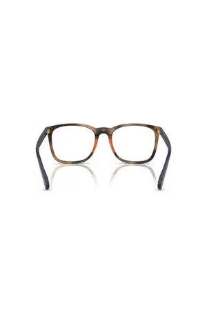 Polo Ralph Lauren 52mm Rectangle Optical Glasses - Tortoise