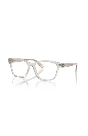 Ralph Lauren 56mm Cat Eye Optical Glasses - Grey
