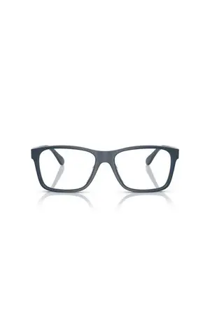 Ralph Lauren 56mm Rectangle Optical Glasses - Blue