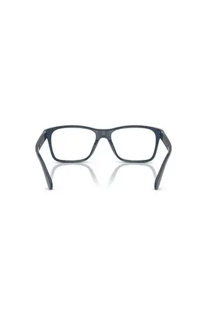 Ralph Lauren 56mm Rectangle Optical Glasses - Blue