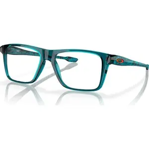 Oakley 48mm Rectangle Optical Glasses - Blue