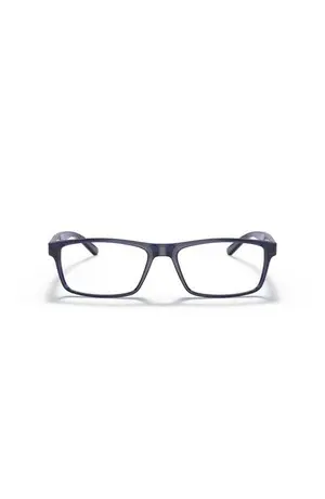 SFEROFLEX 56mm Rectangle Full Rim Eyeglasses - Blue