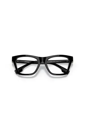 Burberry 52mm Square Optical Glasses - Black