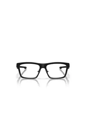 Oakley 48mm Rectangle Optical Glasses - Black
