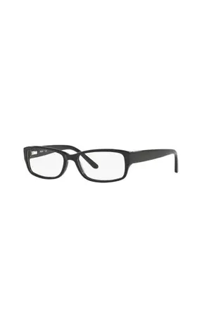 SFEROFLEX Rectangle Eyeglasses - Black
