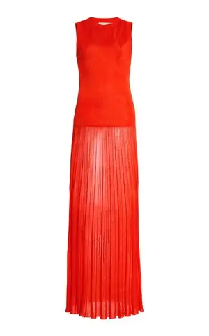 ZANKOV Gretchen Knit Jersey Maxi Dress