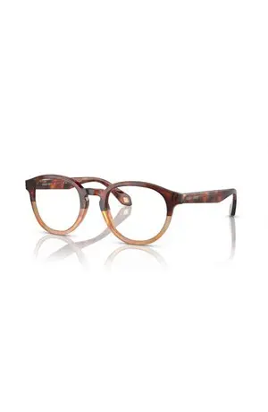 Giorgio Armani 50mm Phantos Optical Glasses - Brown