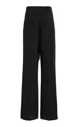 KALLMEYER Ulla Wide-leg Tie-waist Trousers