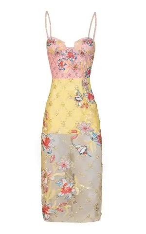 LA FUORI Lily Embroidered Dress - Multi