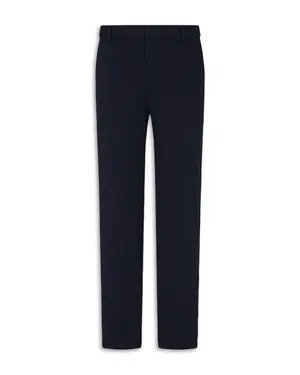 Emporio Armani Regular Fit Double Jersey Jacquard Trousers