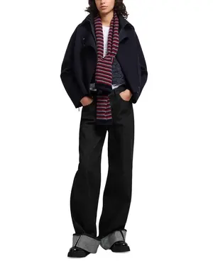 Emporio Armani Wool Double Knit Jacket