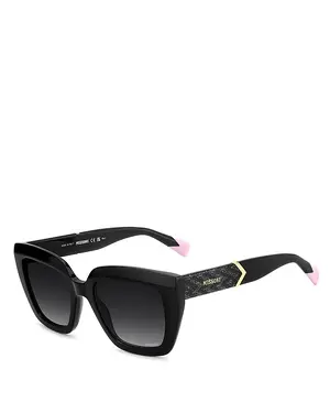 Missoni Gradient Square Sunglasses - Black