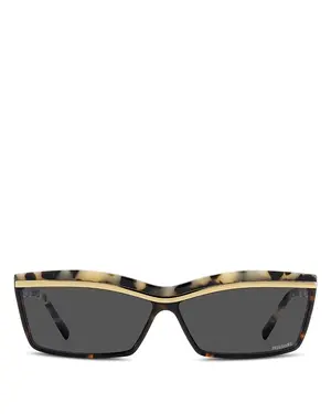 Missoni Solid Rectangular Sunglasses