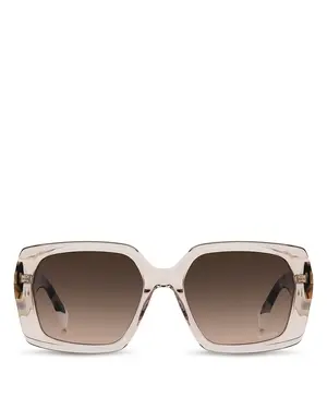 Missoni Gradient Rectangular Sunglasses - Champagne