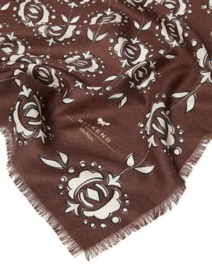 Max Mara Silk Square Scarf