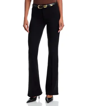 L'agence Black Wash Pants For Women