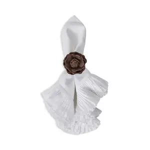 JULISKA Camellia Napkin Rings, Set Of 4