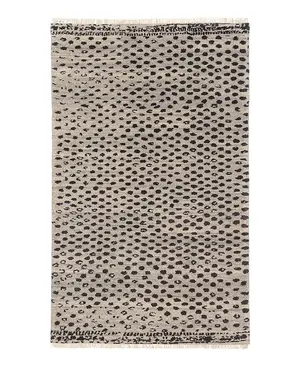 DASH & ALBERT BY ANNIE SELKE Dash Albert Annie Selke Da128 Hugo Area Rug, 2'6x8'0 - Black