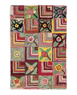 DASH & ALBERT Dash Albert Annie Selke Rp2w Gypsy Rose Area Rug, 5'0x8'0 - Multi